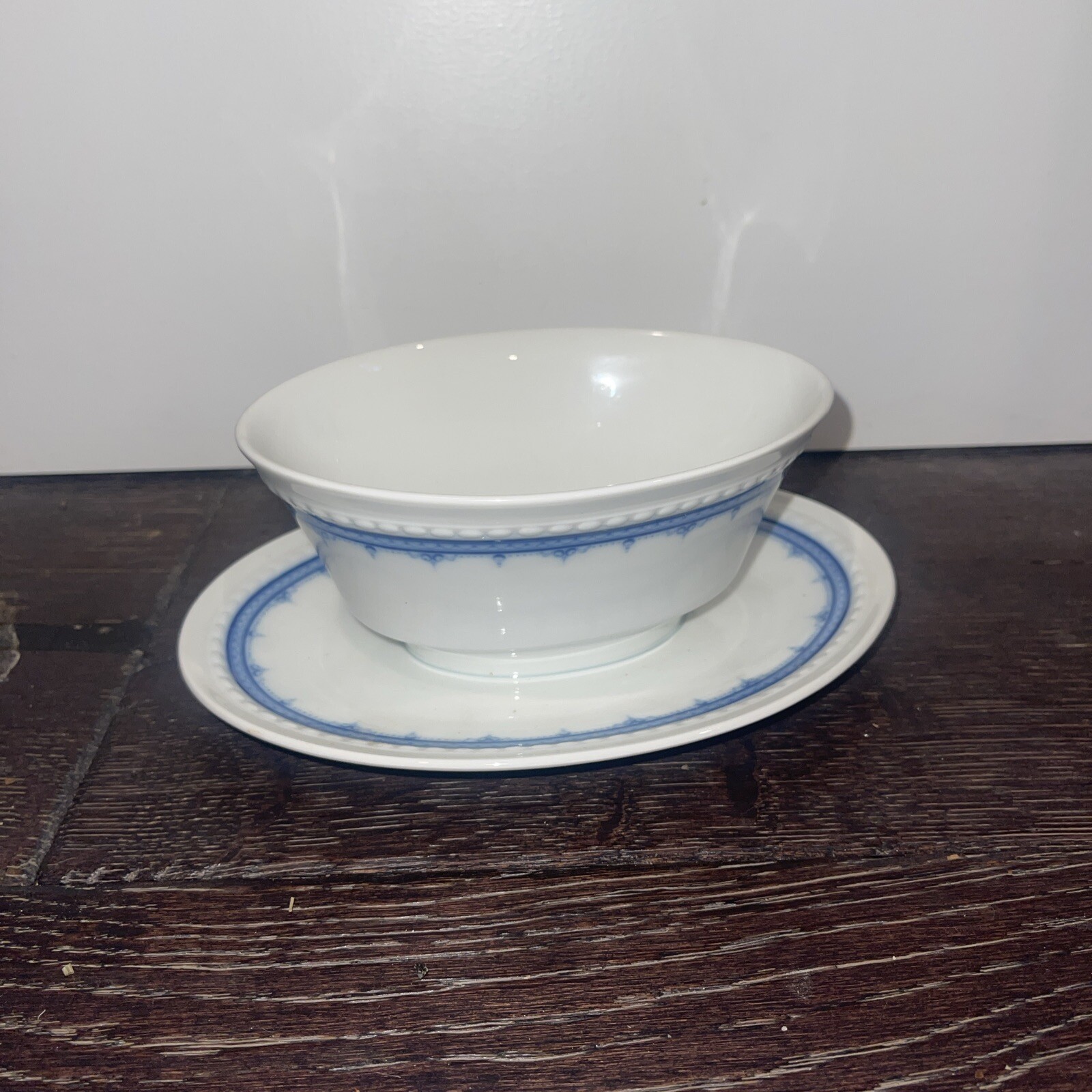 Antique FURSTENBERG china Blue Bowl And Plate Attached Great Condition ...