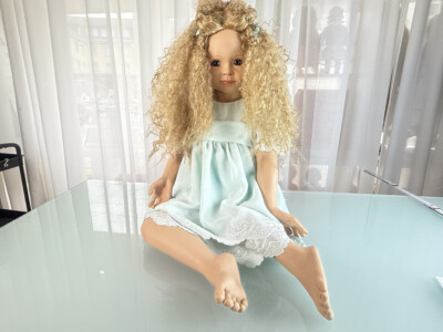 Artist Doll Susan Lippl Vinyl Doll 65 Cm. Good Condition See Photos | eBay