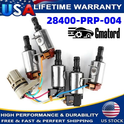28400-PRP-004 Transmission Shift Solenoid &Harness Kit for Honda Accord ...