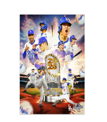 Los Angeles Dodgers MLB World Series Campions 2025 NEW Paper Poster ...