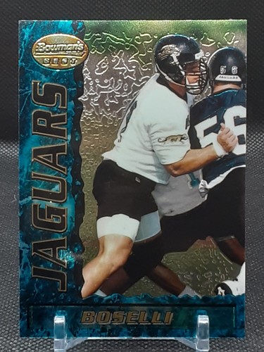 TONY BOSELLI 1995 BOWMAN'S BEST ROOKIE JAGUARS QQ | eBay