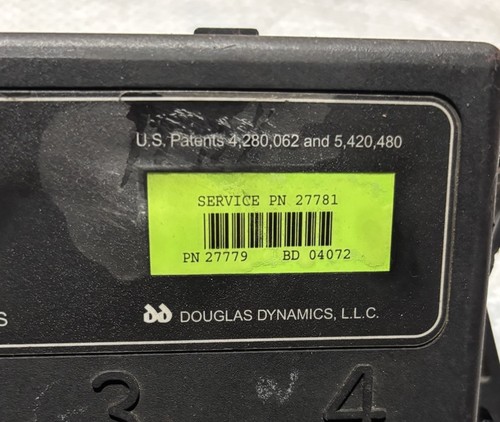 Western/ Fisher 27781 Isolation Module 4 Port For ️Snow Plow ️Green ...