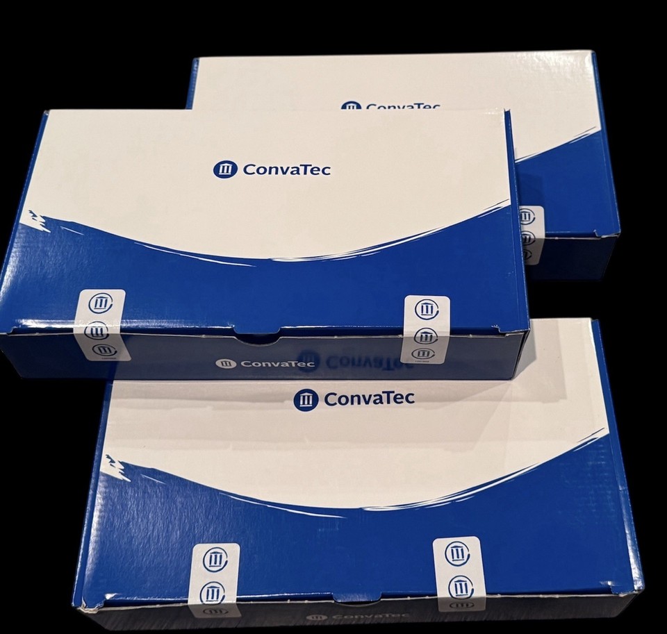 ConvaTec 1 Piece Esteem Ostomy Bags 3 Boxes of 10 Exp. 2029-2030 (30 ...