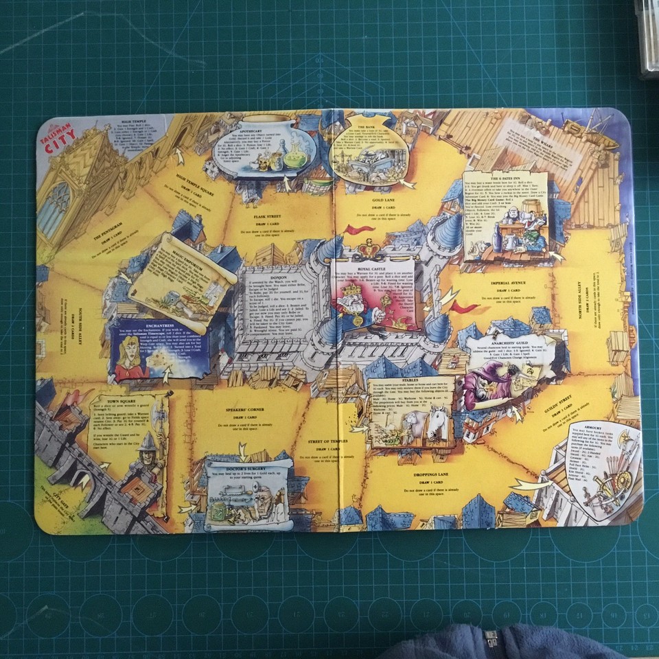 Talisman Second Edition Games Workshop with Timescape, Dungeon ...