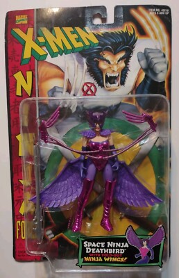 X-Men Ninja Force Space Ninja Deathbird Action Figure Toy Biz 1996 New ...