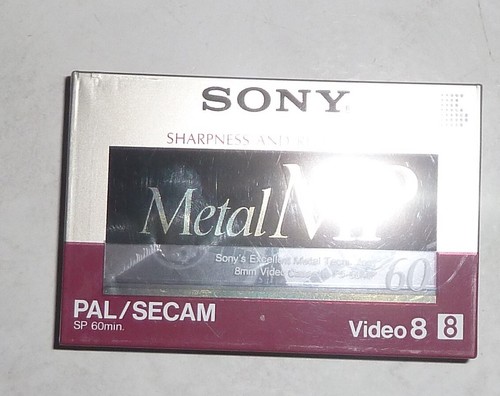 CASSETTE VIDEO 8 8MM SONY METAL MP 60MN POUR CAMÉSCOPE | eBay