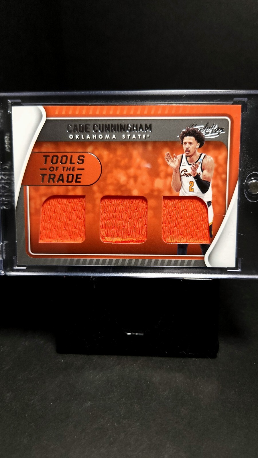 2022 Panini Chronicles Tools Of The Trade CADE CUNNINGHAM Triple Jersey ...