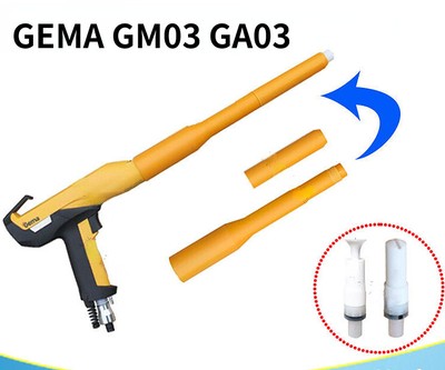 Extension Rod Nozzle For Gema OptiFlex2 GM03 Electrostatic Powder ...