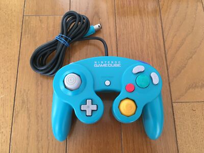Used Nintendo GameCube Controller GC Emerald Blue Official Japan F/S | eBay