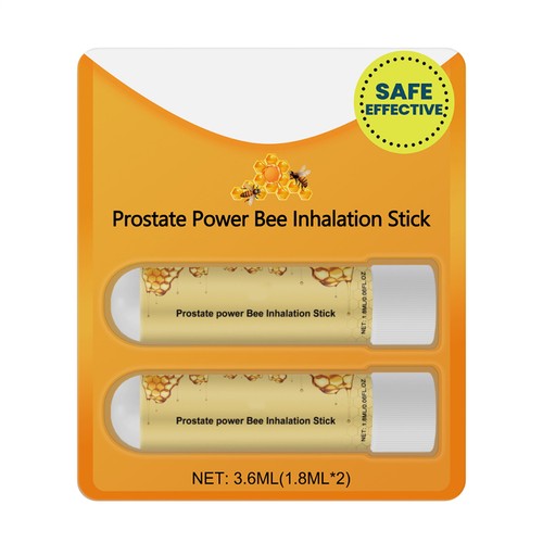 2 ProstaPower Bee Inhalation Stick, BeeBoom Nasal Inhaler for Prostate ...