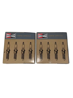 8 Champion Spark Plugs 439 (1999-2007 for Chrysler Jeep Dodge 4.7L V8 ...