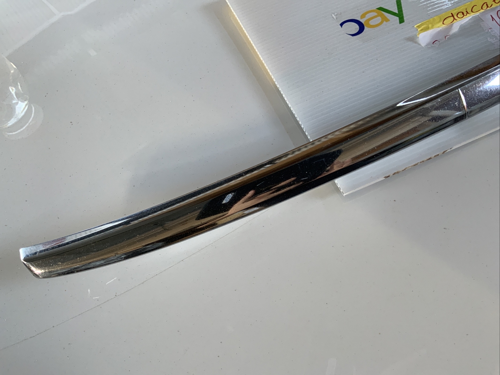 2011-2013 TOYOTA HIGHLANDER FRONT BUMPER LOWER CHROME MOLDING 52711 ...