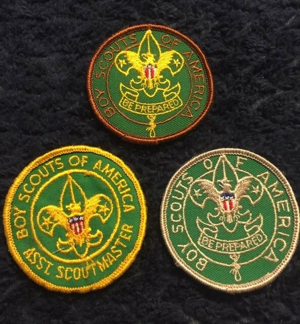 Mint ~ Rare Boy Scout JUNIOR ASSISTANT SCOUTMASTER PATCH Lot Of 3 | eBay