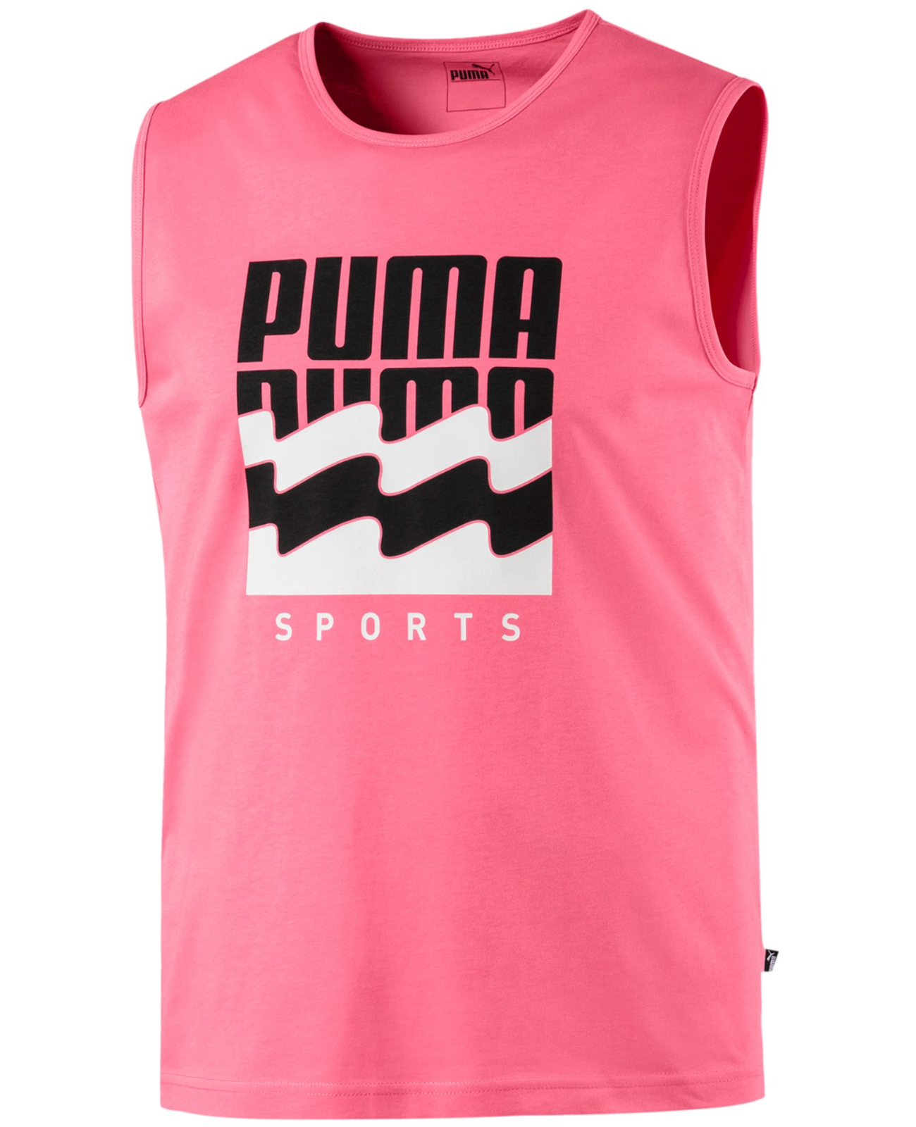 PUMA Men's Pink Graphic Print Tank Top NEW NWT | eBay