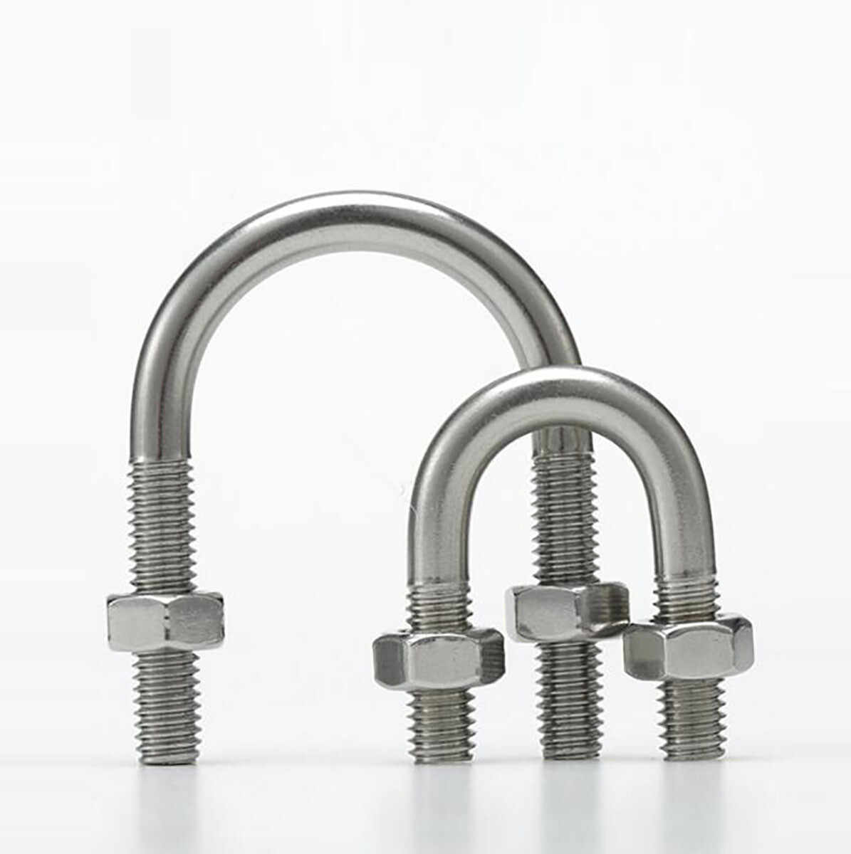 Exhaust Clamp M8 U Bolt Clamp With Nuts Clamps Pipe