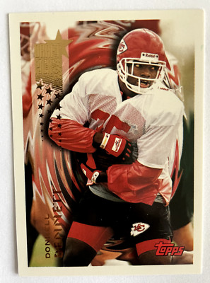 1994 Topps Football Draft Pick #503 Donnell Bennett - Kansas City ...