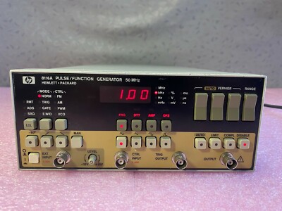 Function - 8116A Pulse Function Generator