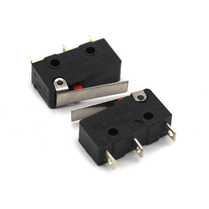 Mikroschalter Endschalter Hebel Pin Taster Schalter 0-24V Micro Limit ...
