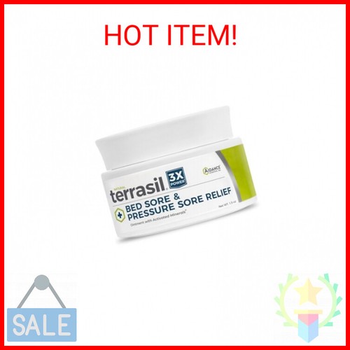 terrasil Bed Sores Treatment Cream & Pressure Sores Cream – Natural ...