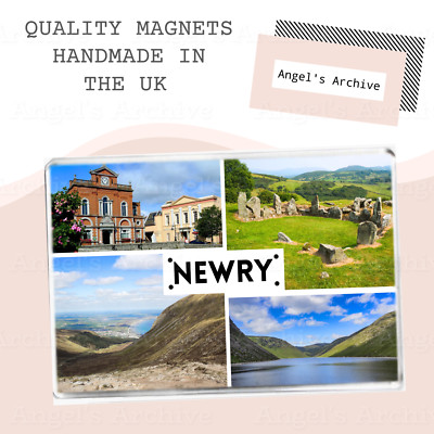 NEWRY NORTHERN IRELAND SOUVENIR TOURIST HOLIDAY FRIDGE MAGNET GREAT ...
