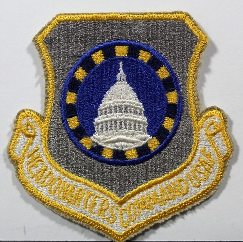 Headquarters Command US Air Force Full Color Emblem Crest Insignia ...