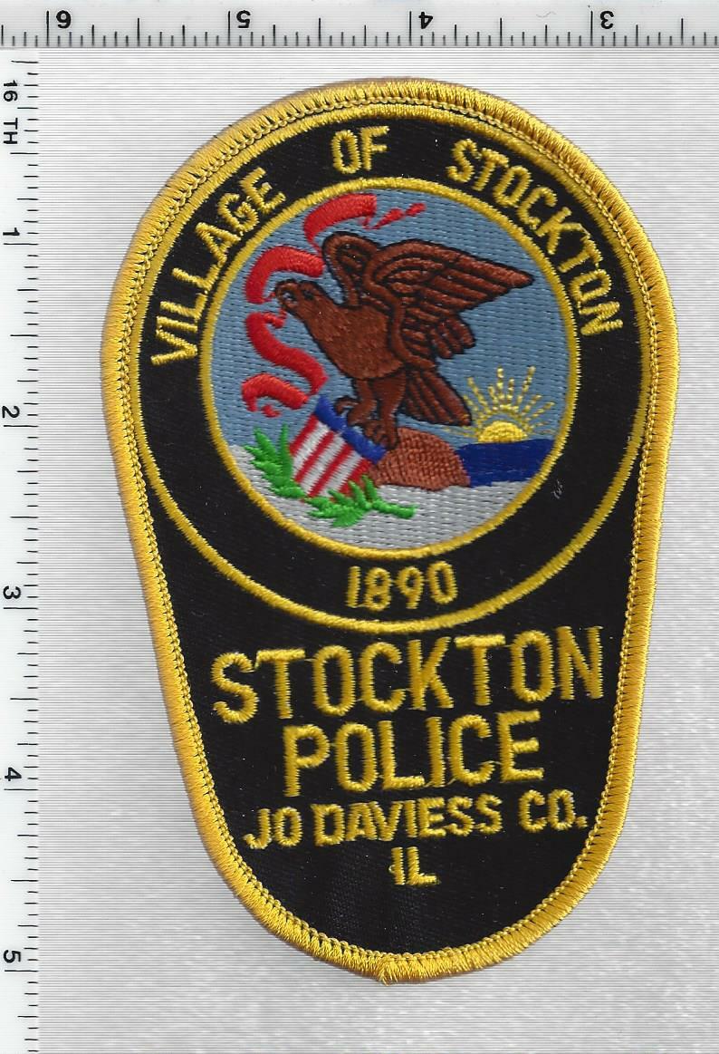 Village of Stockton Police (Illinois) 3rd Issue Shoulder Patch | eBay
