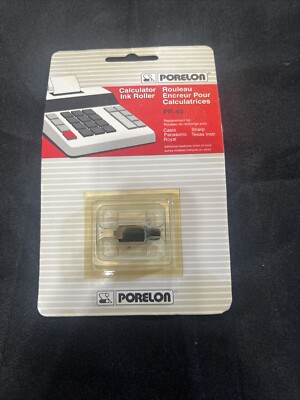 Vintage NOS Porelon Calculator Ink Roller Model PR - 40 | eBay
