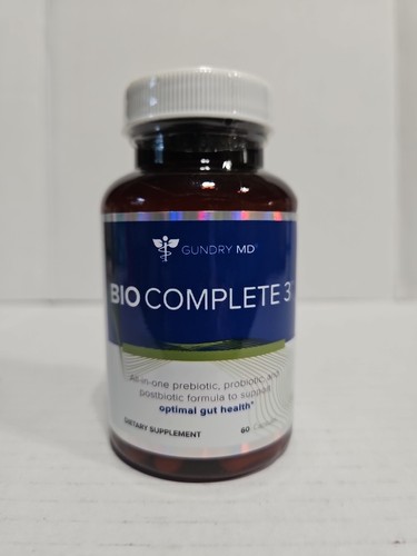 Gundry MD Bio Complete 3 Supplement 60 Capsules Optimal Gut Health | eBay
