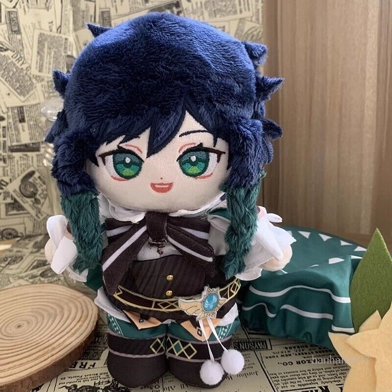 20cm Genshin Impact Venti Plush Stuffed Doll Cute Plushie Anime Toys ...