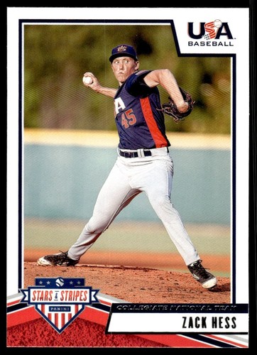2019 Panini USA Stars & Stripes Zack Hess USA #17 | eBay