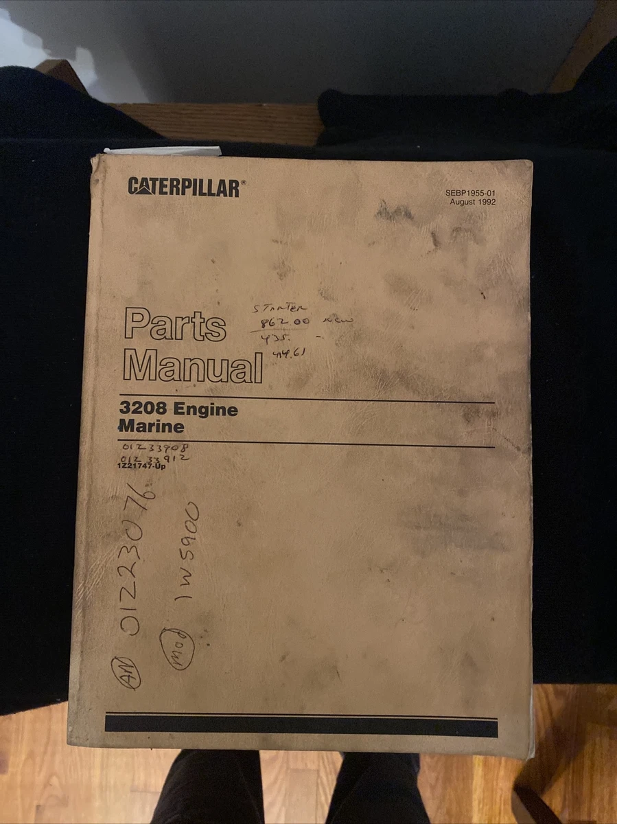 Caterpillar 3208 Marine Engine Manual