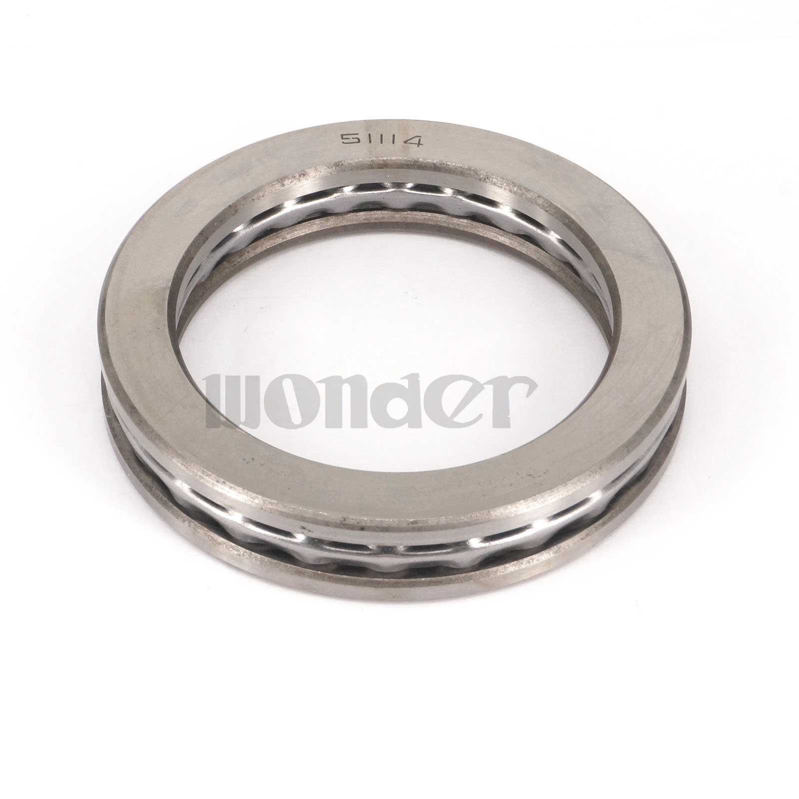 51114 70 x 95 x 18mm Axial Ball Thrust Bearing (2 Steel Races + 1 Cage ...