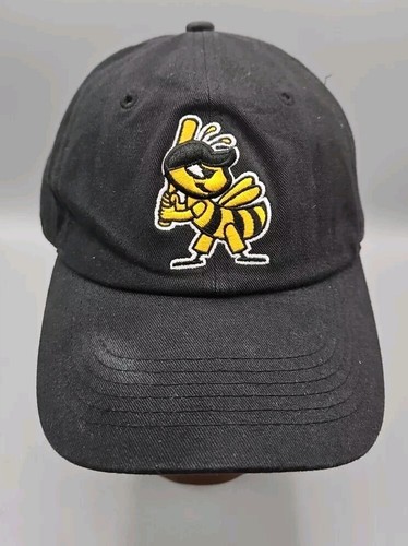 BWM Global Men's Strapback Hat Black Salt Lake Bees Embroidered Logo | eBay