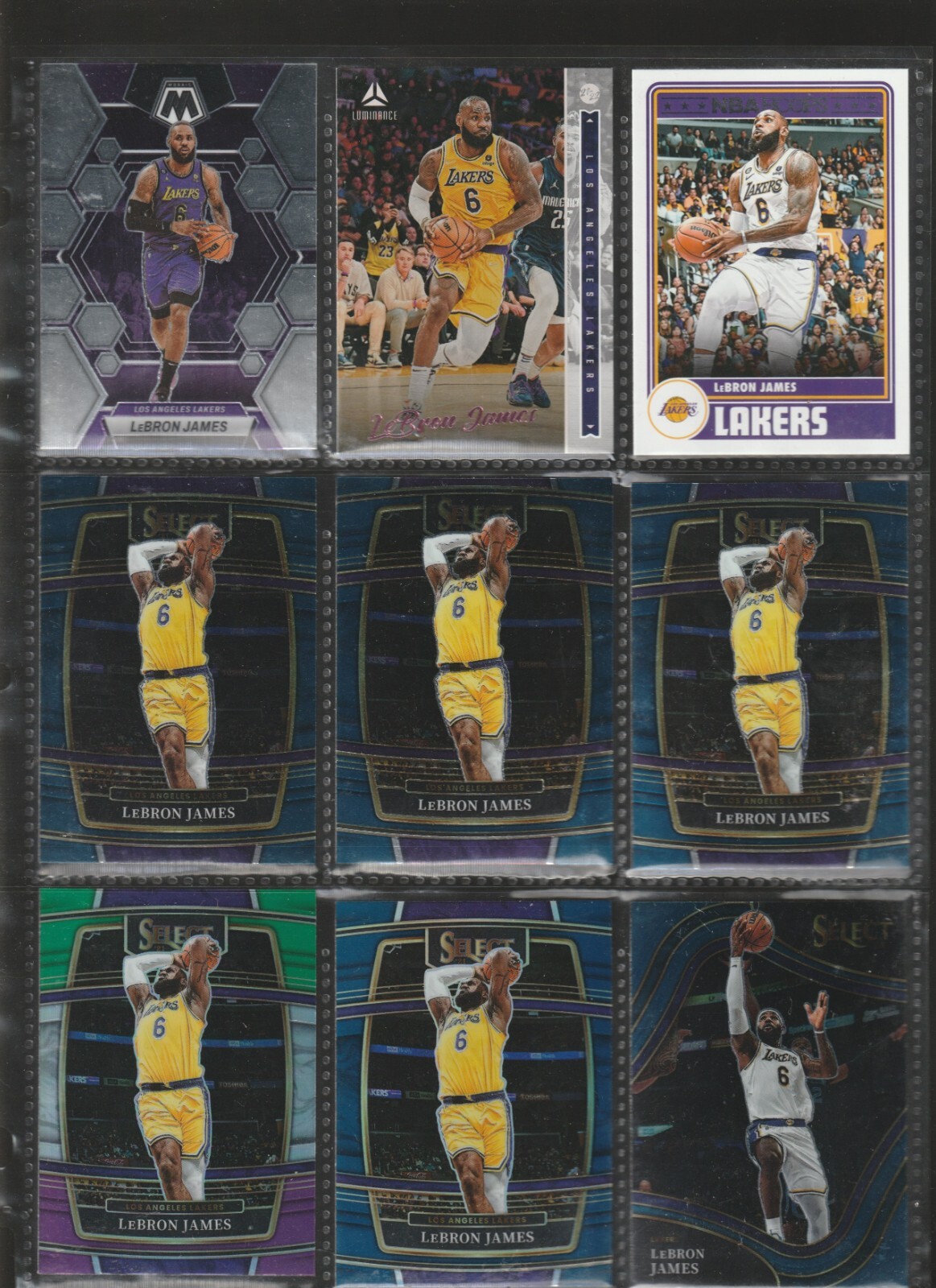 9 of Lebron James basketball cards | eBay