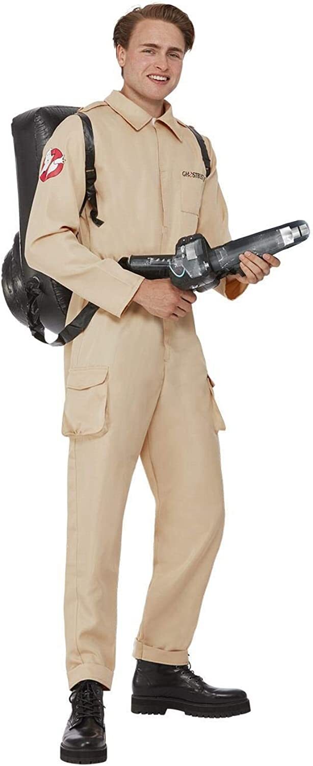 Smiffys 52571L Officially Licensed Ghostbusters Mens Costume | eBay