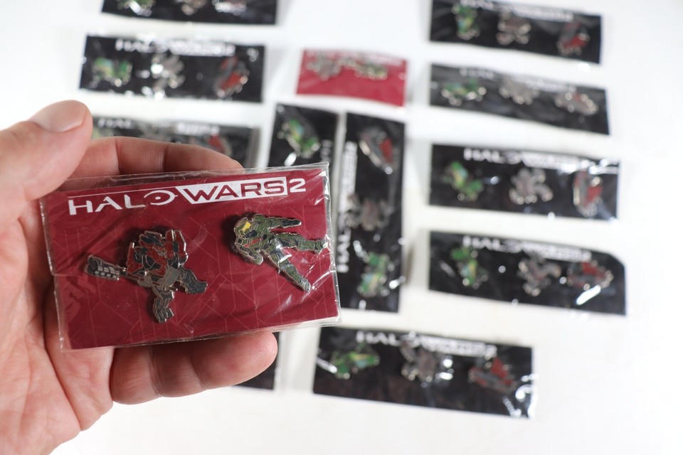 Lot of 14 Halo Wars 2 Enamel Pin Sets – Xbox Exclusive Promo Pins – bsk ...