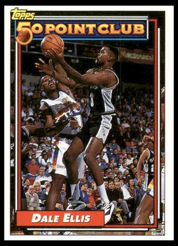 1992 Topps #204 Dale Ellis San Antonio Spurs | eBay