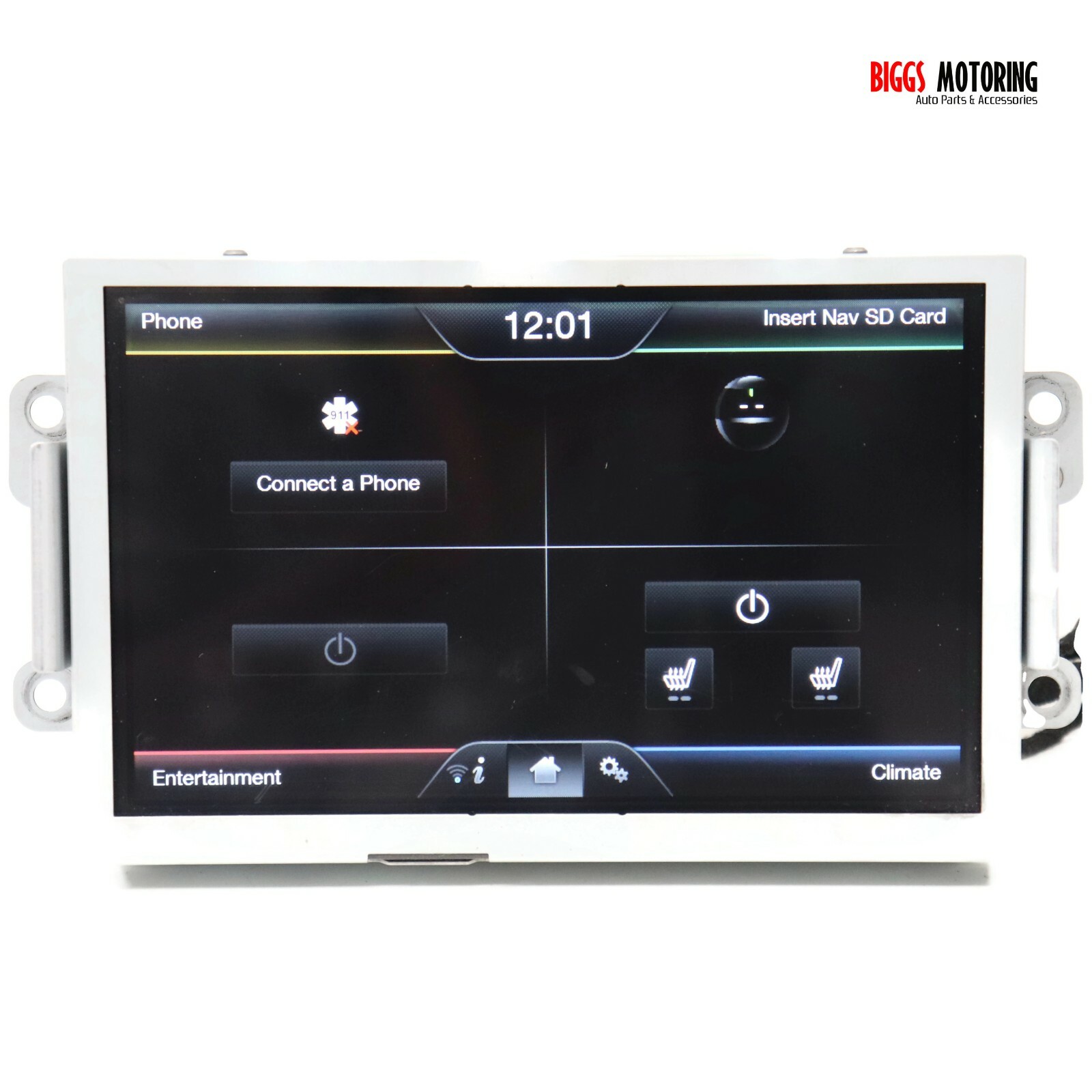 2011-2014 Ford Edge Radio Navigation Dash Display Screen BT4T-14F239-CR ...