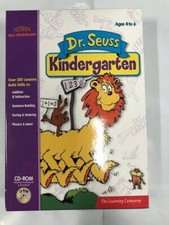 The Learning Company Dr. Seuss Kindergarten for PC, Mac for sale online ...