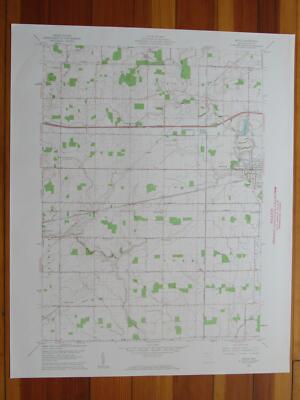 Delta Ohio 1962 Original Vintage USGS Topo Map | eBay
