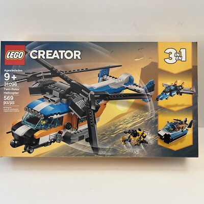 New! LEGO Creator Set 31096 Twin-Rotor Helicopter 3 in 1 | eBay
