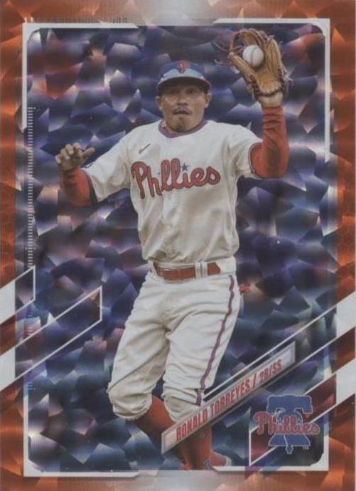 2021 Topps Update Series - Ronald Torreyes #US324 Red Foil /199 for ...
