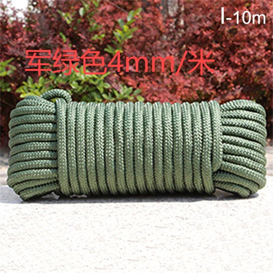 10 Meters Nylon Braided Cord Rope Thread String Strap Rope For Paracord ...