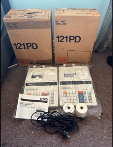 Adler 121PD Vintage Electronic Printing Calculator Adding Machine From ...