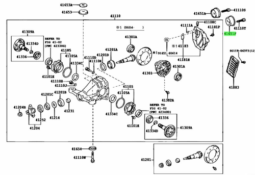 TOYOTA Genuine Rear Differential Mount Cushion No.2 & No.3 Set Supra ...