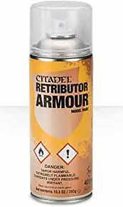 Games Workshop Citadel: RETRIBUTOR ARMOUR SPRAY (NAS) | eBay