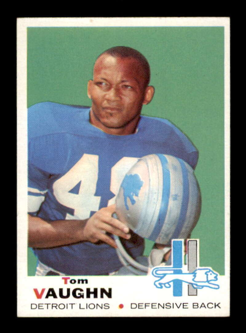 1969 Topps #214 Tom Vaughn EXMT/EXMT+ Lions 555769 | eBay