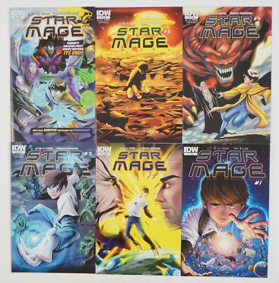 Star Mage #1-6 VF/NM complete series IDW Comics - J.C. De La Torre sci ...