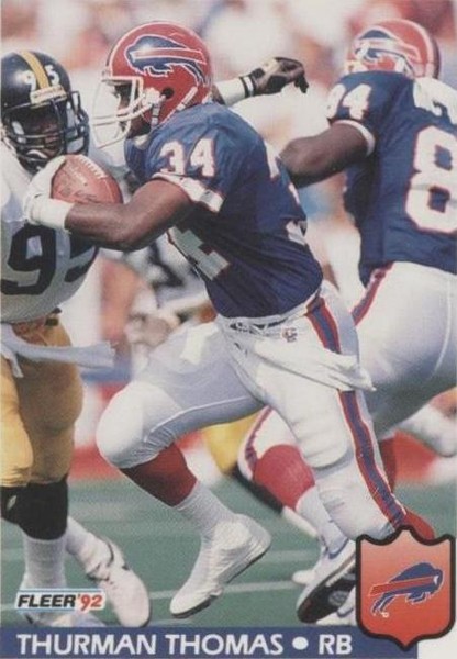 1992 Fleer - #33 Thurman Thomas for sale online | eBay
