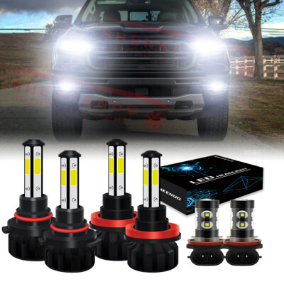 6Pcs For Ford Ranger 2019 2020 2021 LED Headlight Hi/Low+Fog Light ...